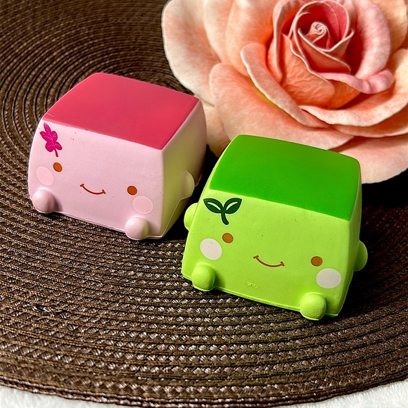 NEW | Accessories | Nwot2 Of Japanese Hannari Tofu Squishy Lot For ...